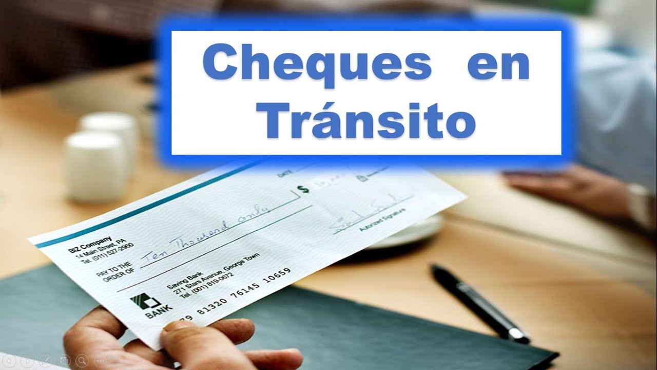 ASIENTO CONTABLE DE CHEQUES EN TRANSITO - YouTube
