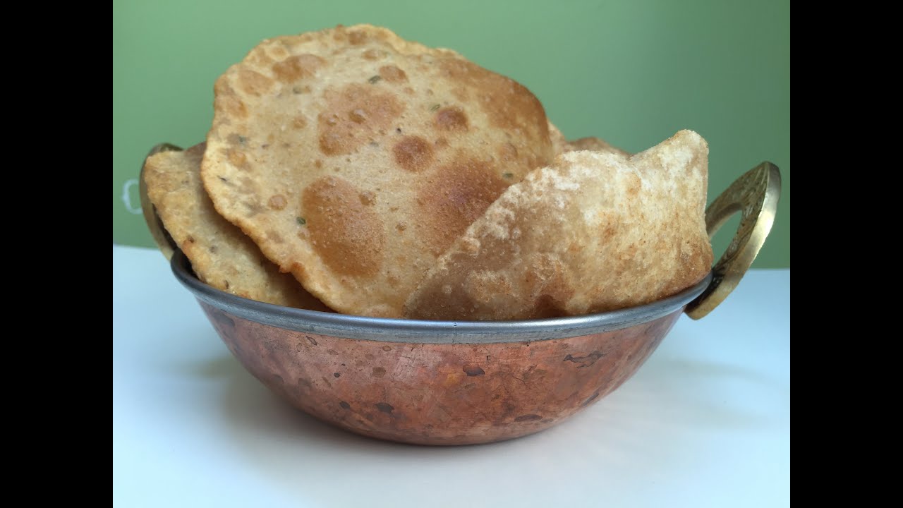 Plain Puri and Masala Puri - YouTube