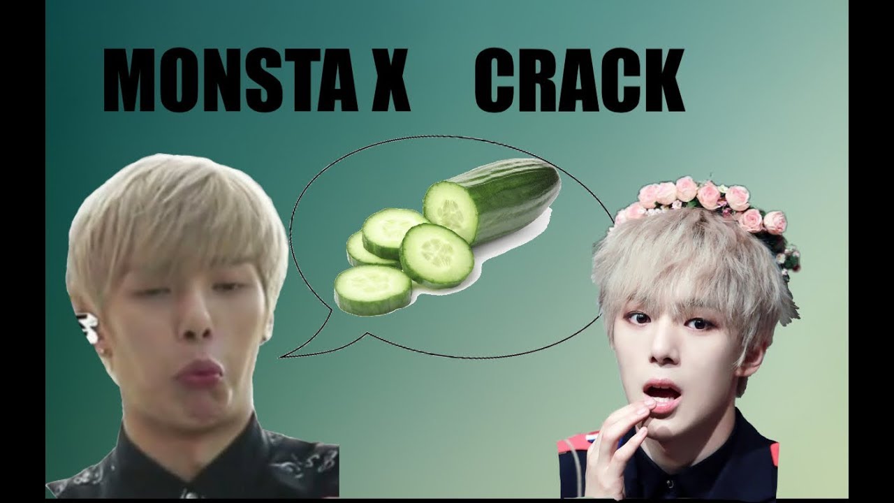 Monsta X Crack - Minhyuk Meets Cucumber - YouTube