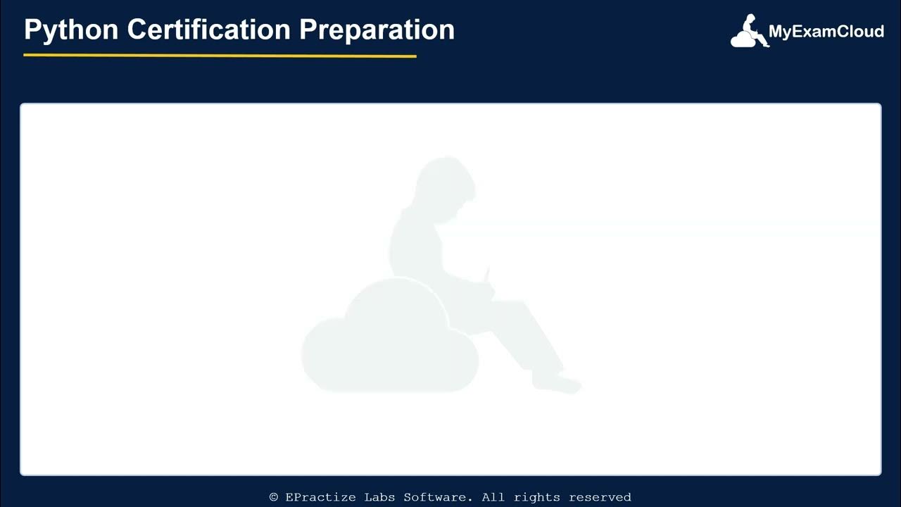 Python Certification Preparation - YouTube