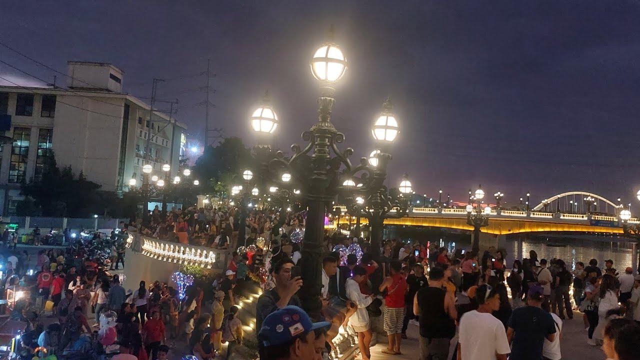 Pasig river esplanade bagong pasyalan sa maynila. - YouTube