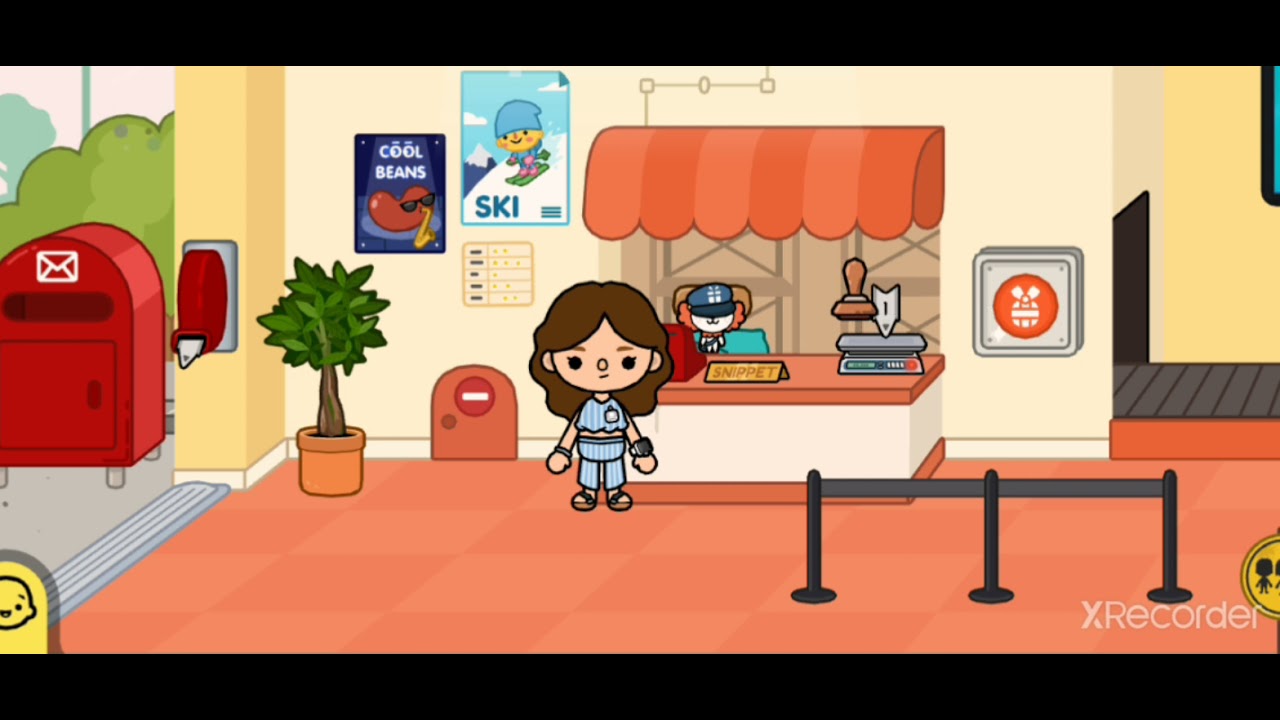 Getting Friday Gift In Post Office|Toca Boca💖🐼 - YouTube