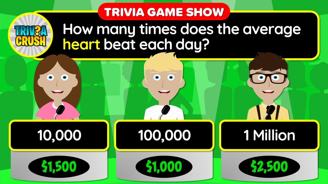 👉 Today's Best GENERAL KNOWLEDGE Daily Trivia Quiz - Unique Game Show ...