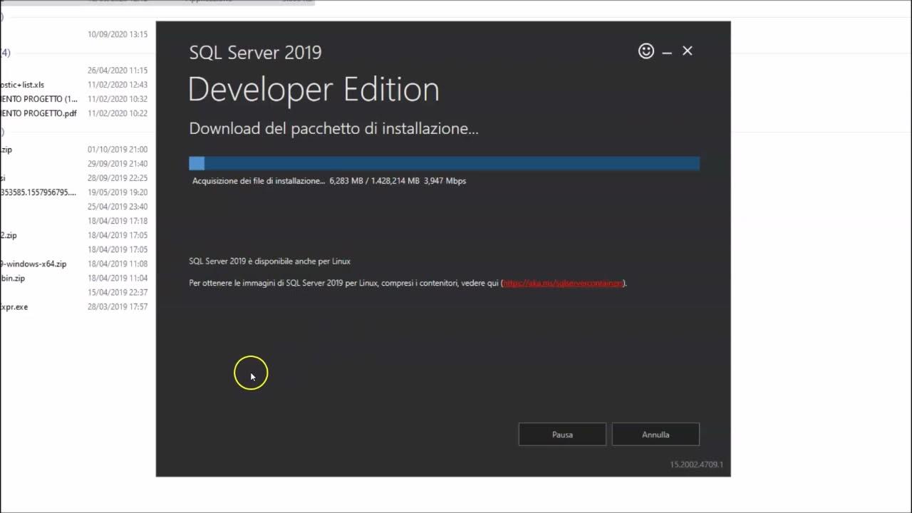 Installazione Sql Server 2019 - YouTube