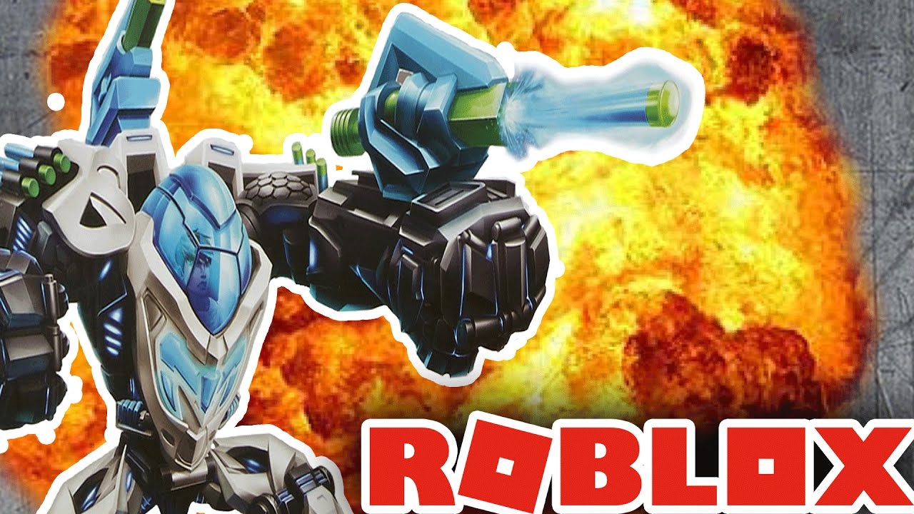 INSANE GIANT ROBOT MECH BATTLE IN ROBLOX! - YouTube