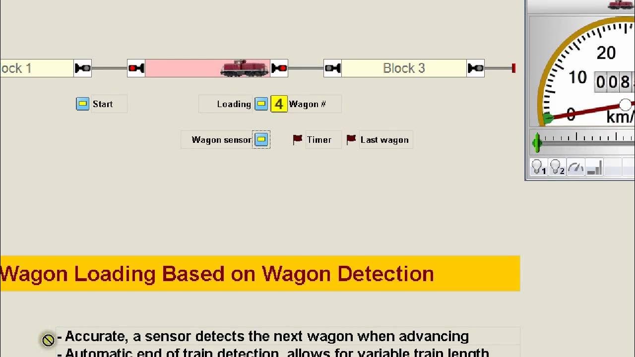 Traincontroller 42 - Loading Wagons Using a Sensor - YouTube