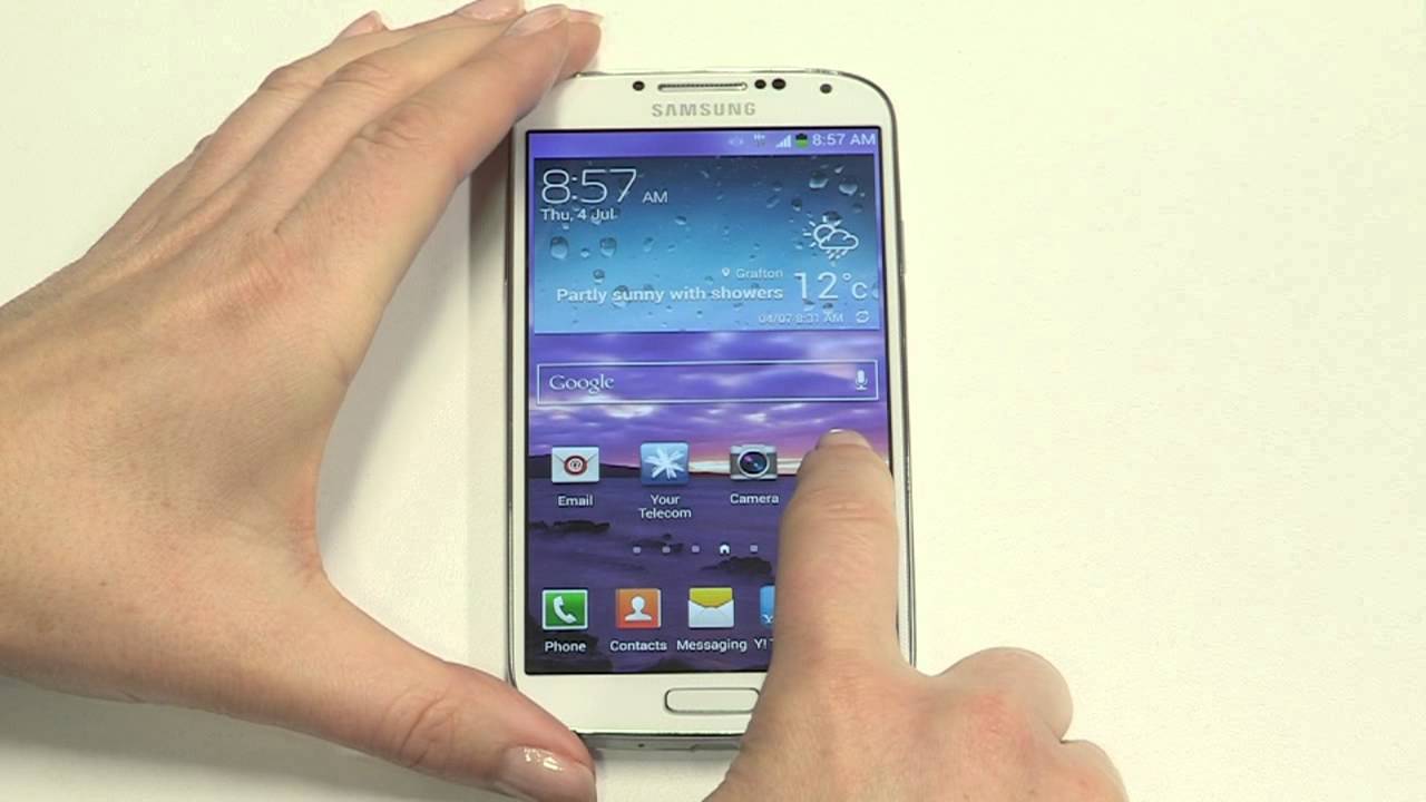 Getting started with your Samsung Galaxy S4 - YouTube