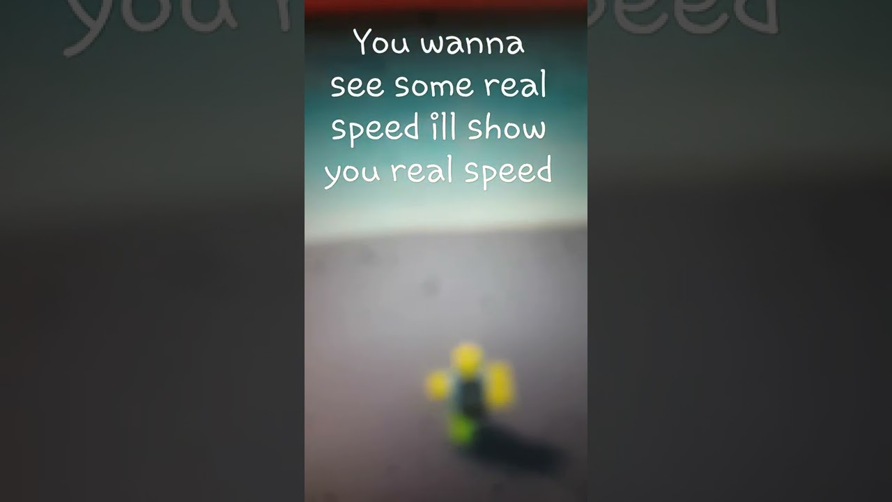 you wanna see some real speed ill show you reald speed ...