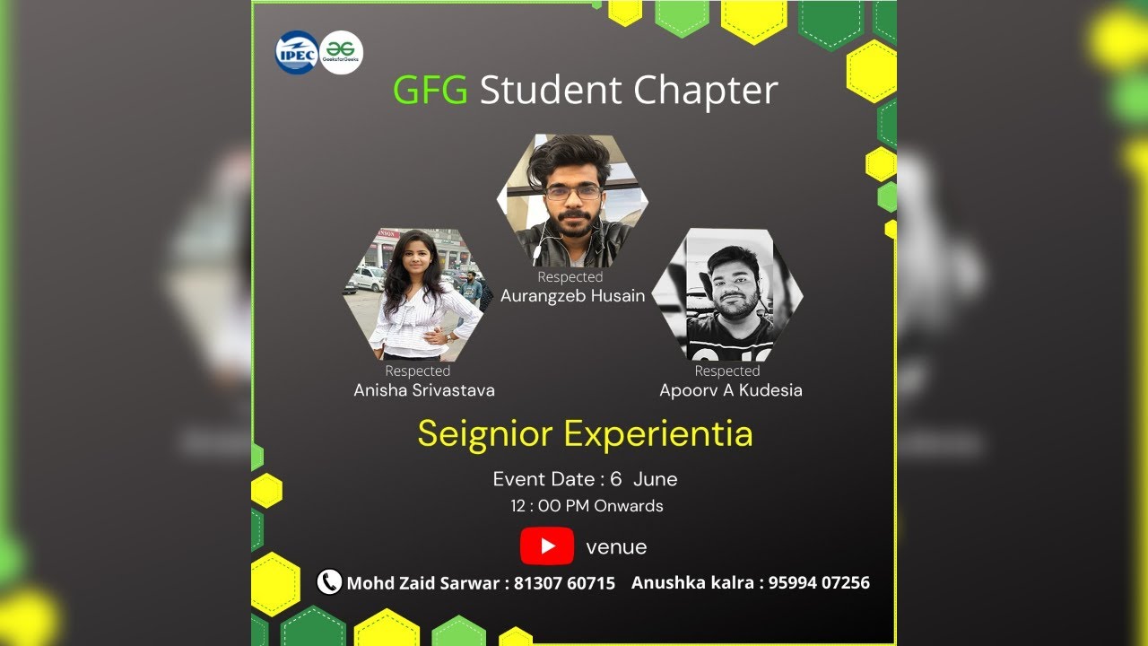 Seignior Experientia - YouTube