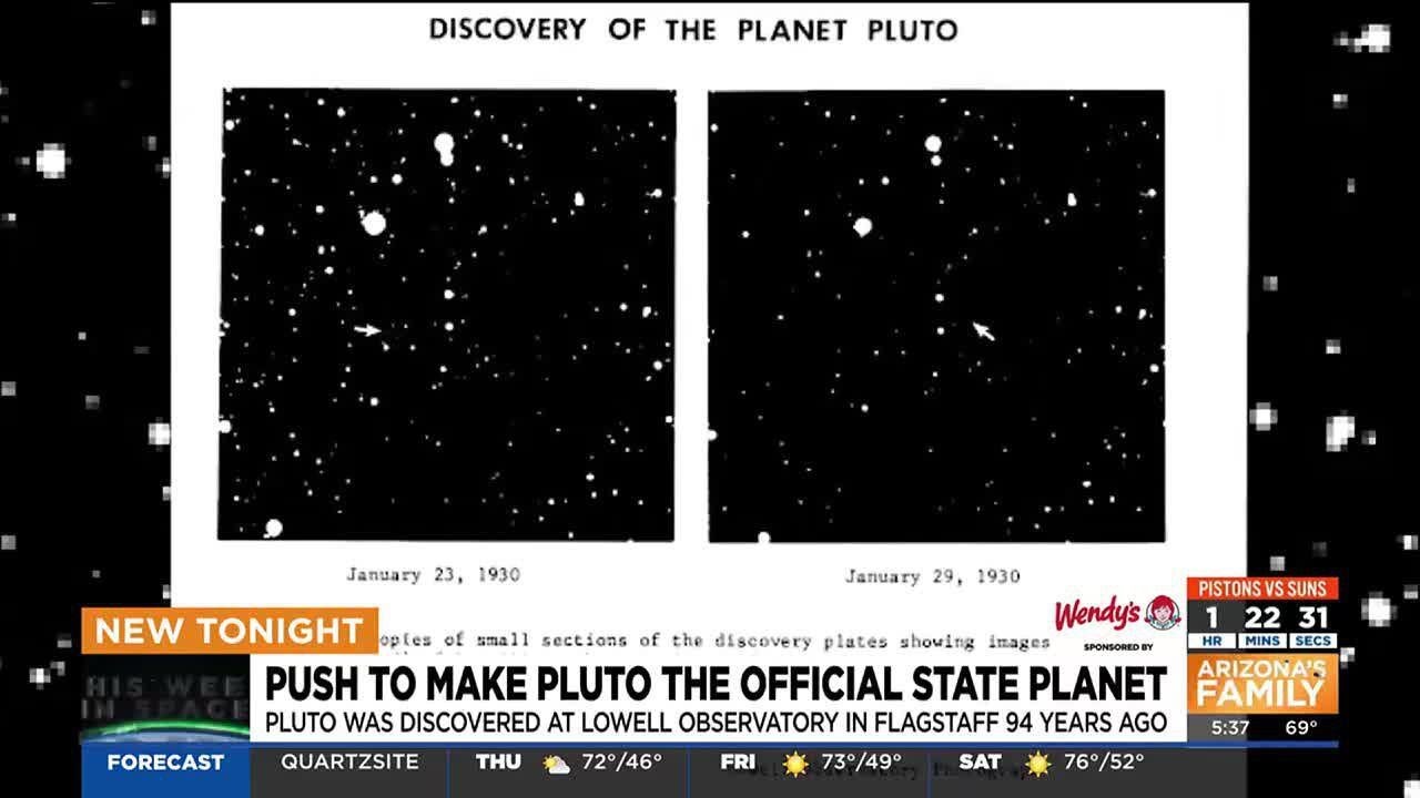 New proposal would make Pluto Arizona's official state planet - YouTube