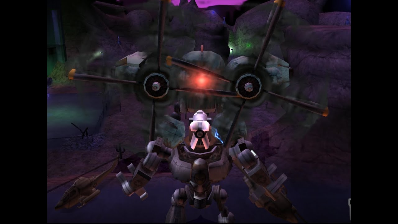 War of the Monsters - Robo-47 Nostalgia Trip in QHD Resolution - YouTube