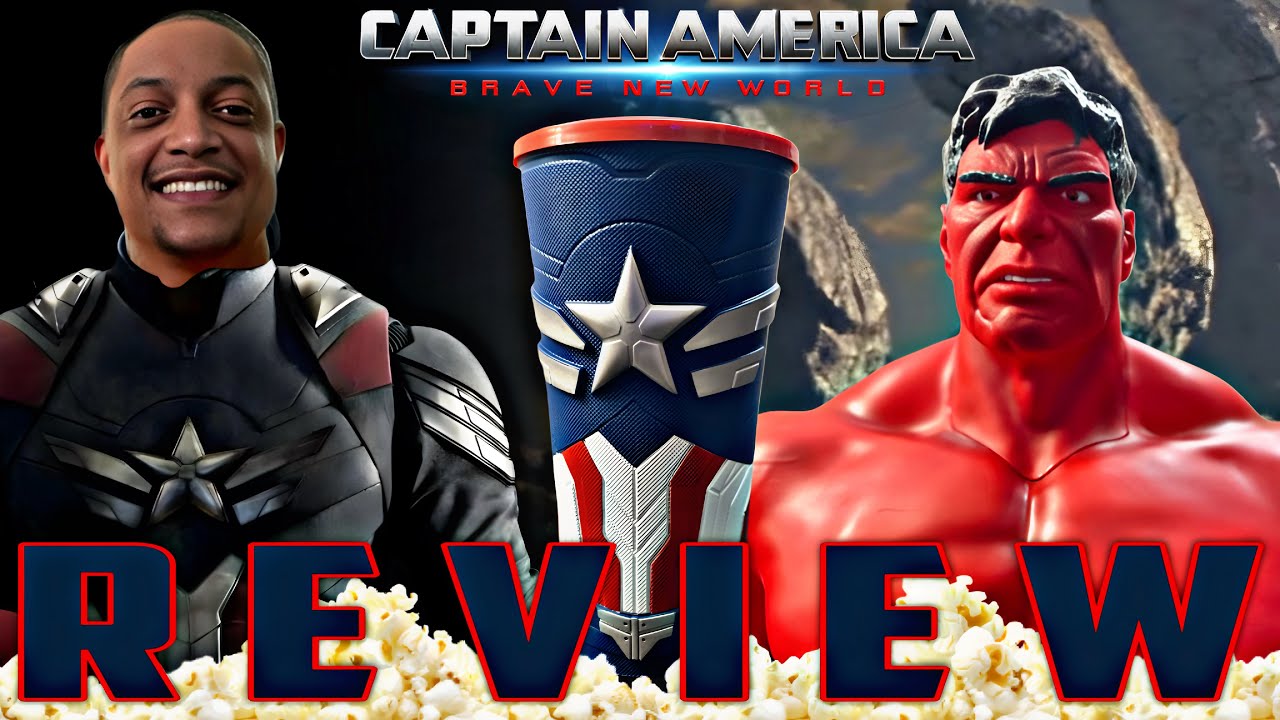 CAPTAIN AMERICA BRAVE NEW WORLD | POPCORN BUCKET & CUP | REVIEW & GUIDE ...