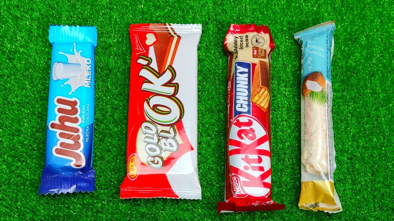 New Candies | Opening ChocoBars | Yummy Sweets | ASMR - YouTube