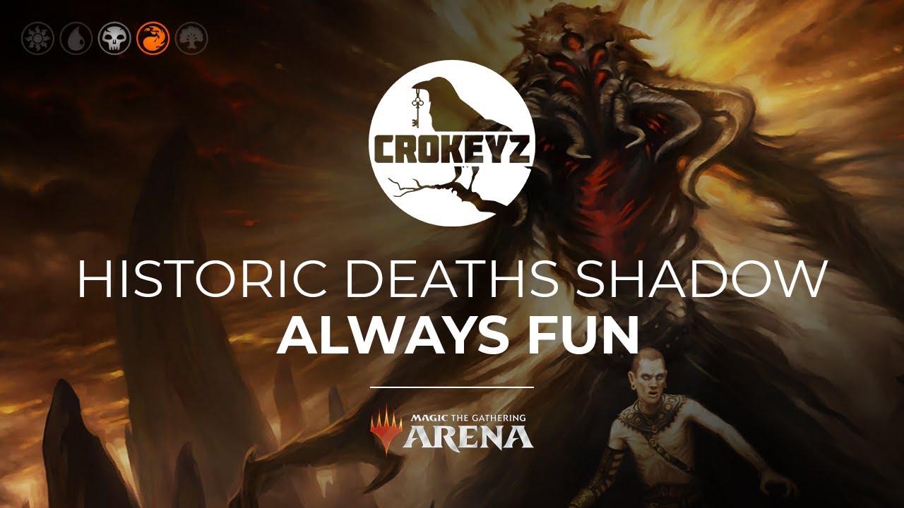 Deaths Shadow Is Always FUN | Historic MTG Arena CROKEYZ - YouTube