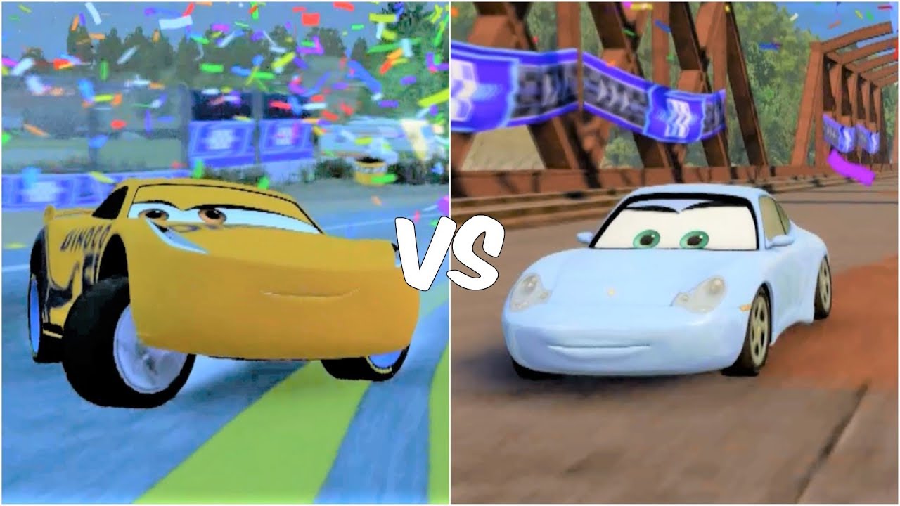 Cars 3: Driven to Win Cruz Ramirez vs Sally - YouTube