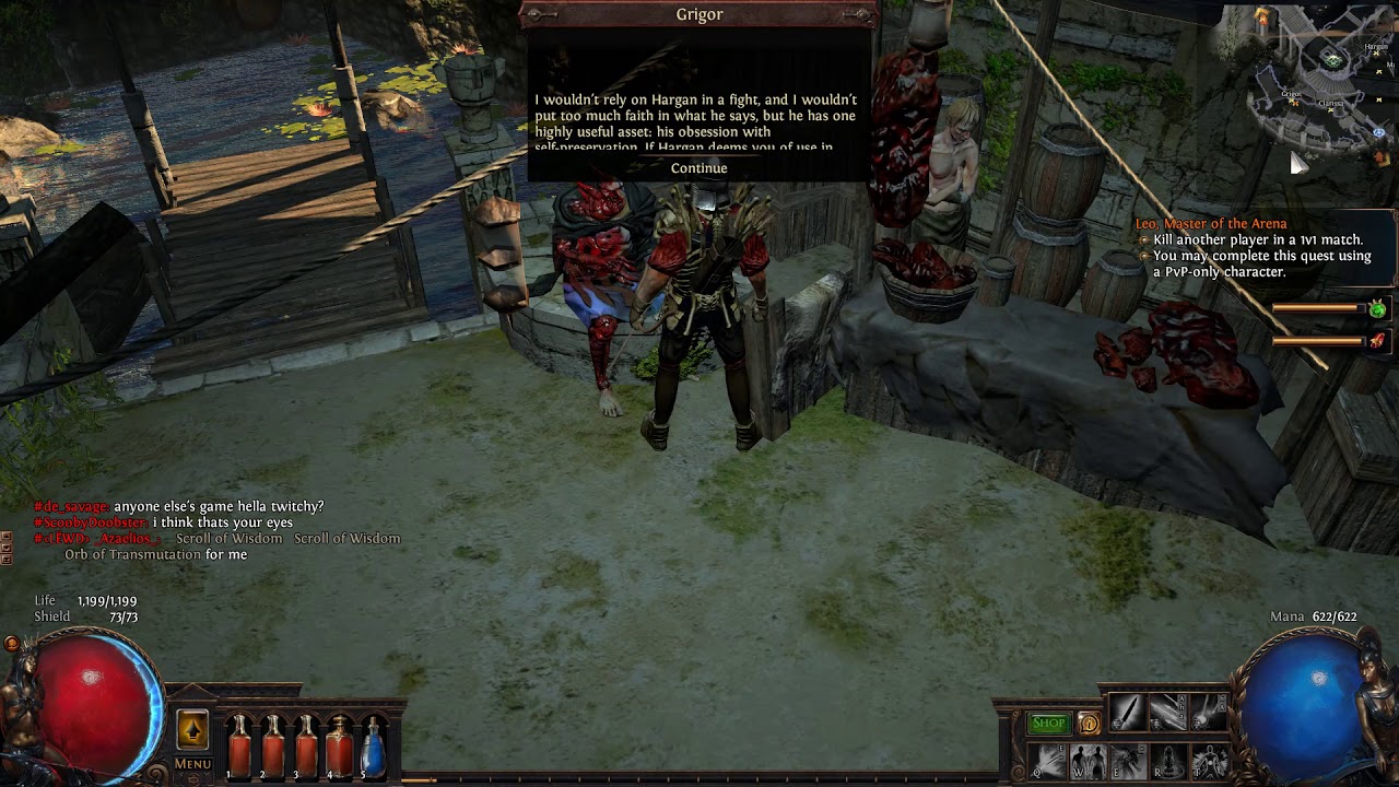 PoE - Sarn Encampment - Grigor - YouTube