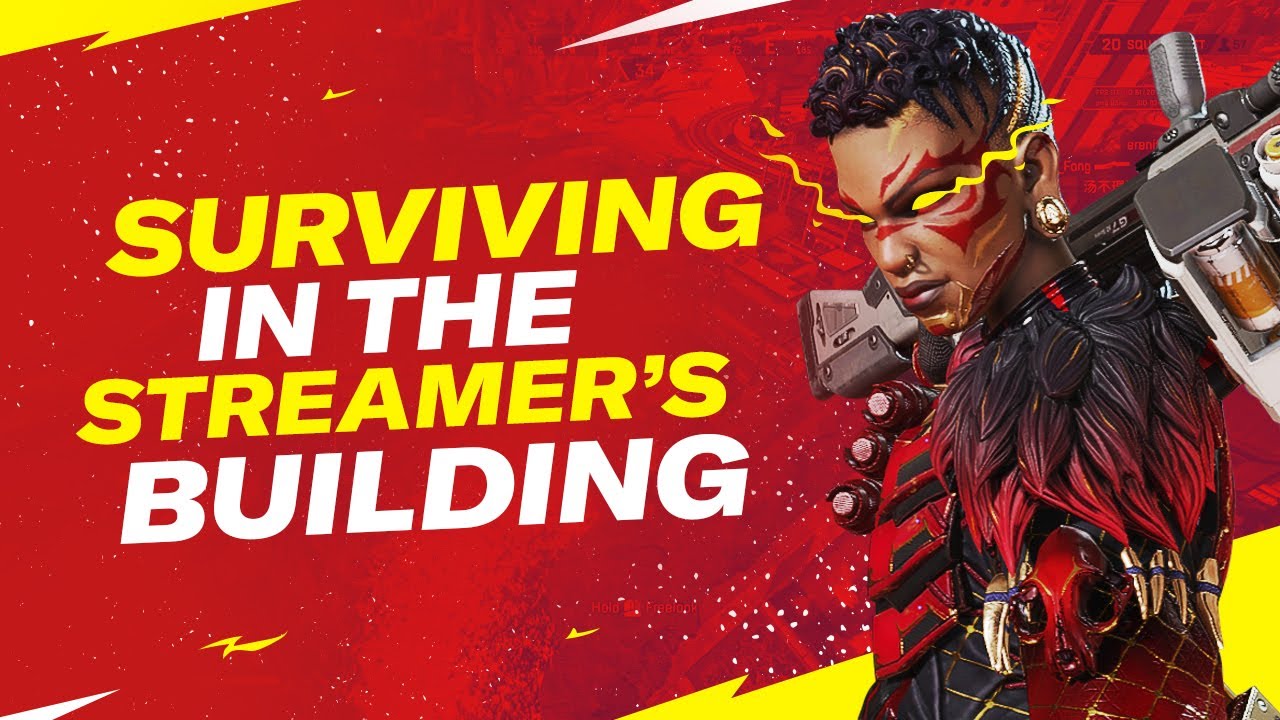 FINALLY SURVIVED IN THE STREAMERS BUILDING IN SOLO MODE | APEX LEGENDS ...