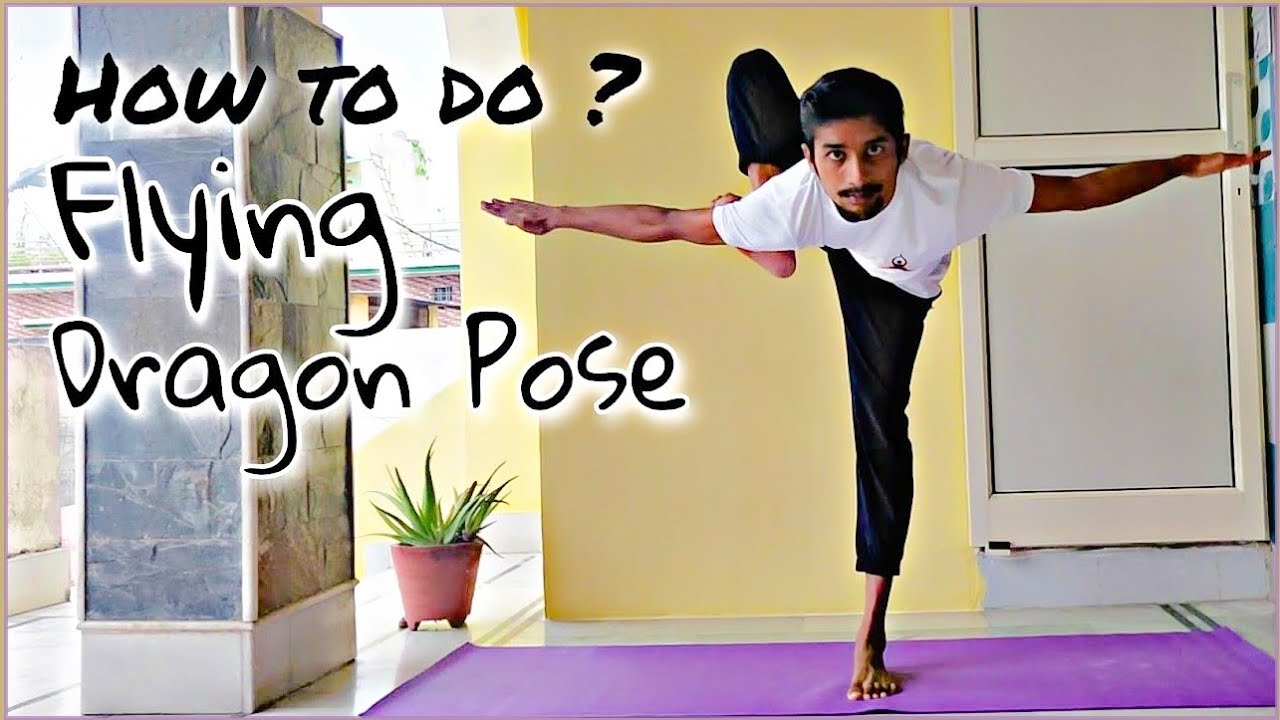 Flying Dragon🐉 Pose || Yoga Routine 🧘🏻‍♂️🤸 - YouTube