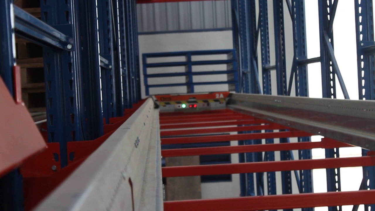 Radio Shuttle racking - YouTube