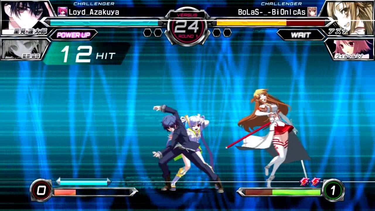 Dengeki Bunko FIGHTING CLIMAX: Rentaro 5749 Combo - YouTube