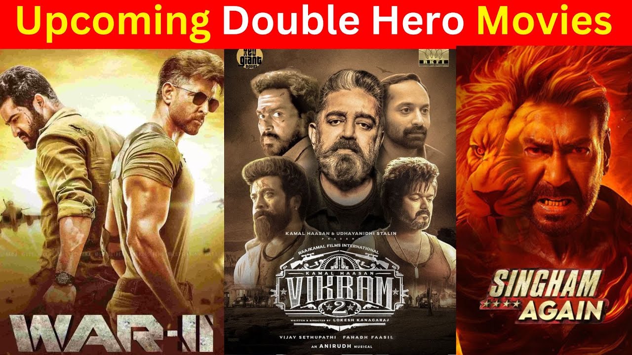 Double Hero Upcoming movies 2024-27 | Double &Triple Heroes upcoming ...