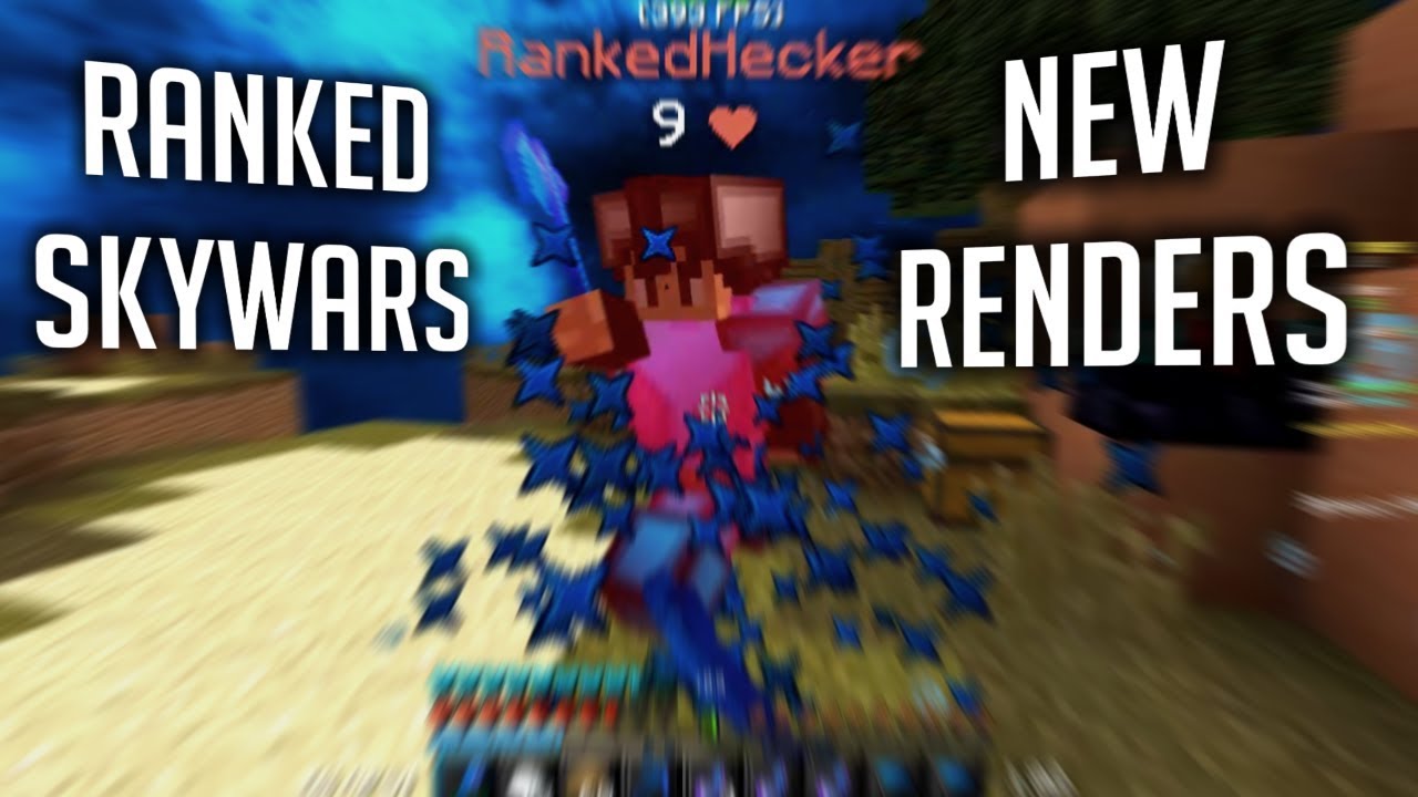 Ranked Skywars with new renders - YouTube