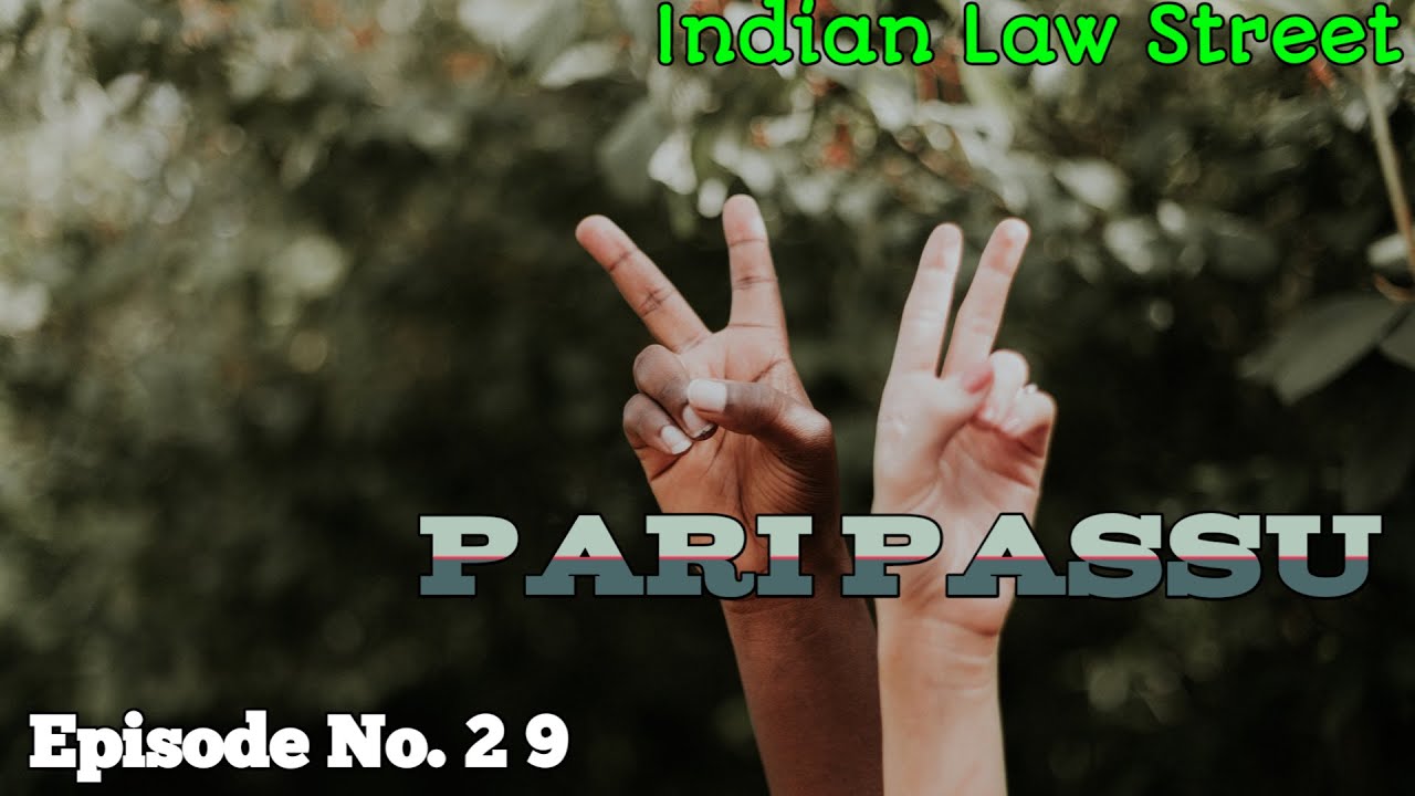 What is PARI PASSU l in loan agreement l Debenture l Charge - YouTube