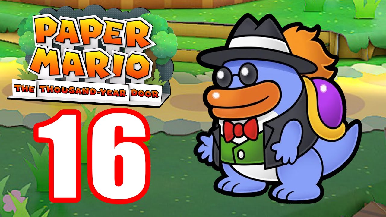 Paper Mario: The Thousand-Year Door Gameplay Part 16 - Rescuing Petuni ...