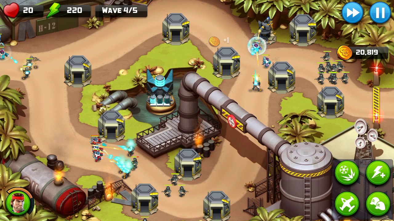 Alien Creeps TD -Epic tower defense, Strategy Game Online, Victory of ...