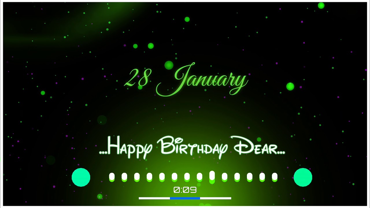 Happy birthday status | 28 January Birthday Wishes | New Birthday ...