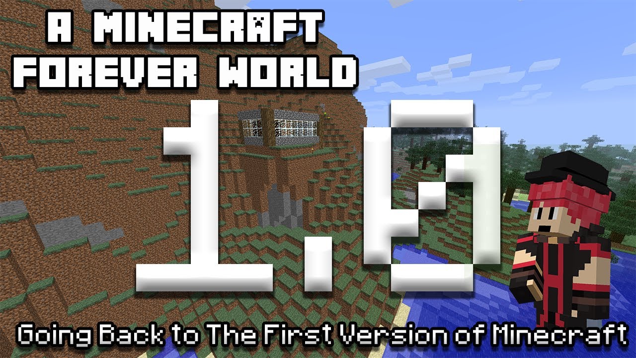 Starting a Forever World on the FIRST Version of Minecraft - YouTube