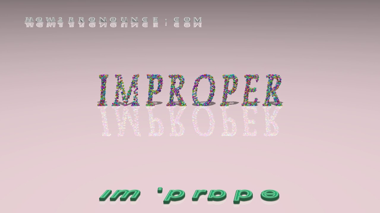 Improper Pronunciation Examples In Sentences And Phrases YouTube improper-pronunciation-examples-in-sentences-and-phrases-youtube