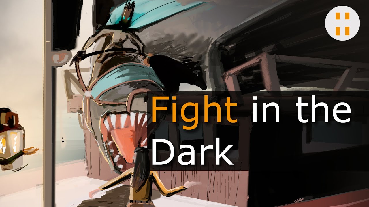 EoS 14 Fight in the dark l DRAWING VIDEO - YouTube