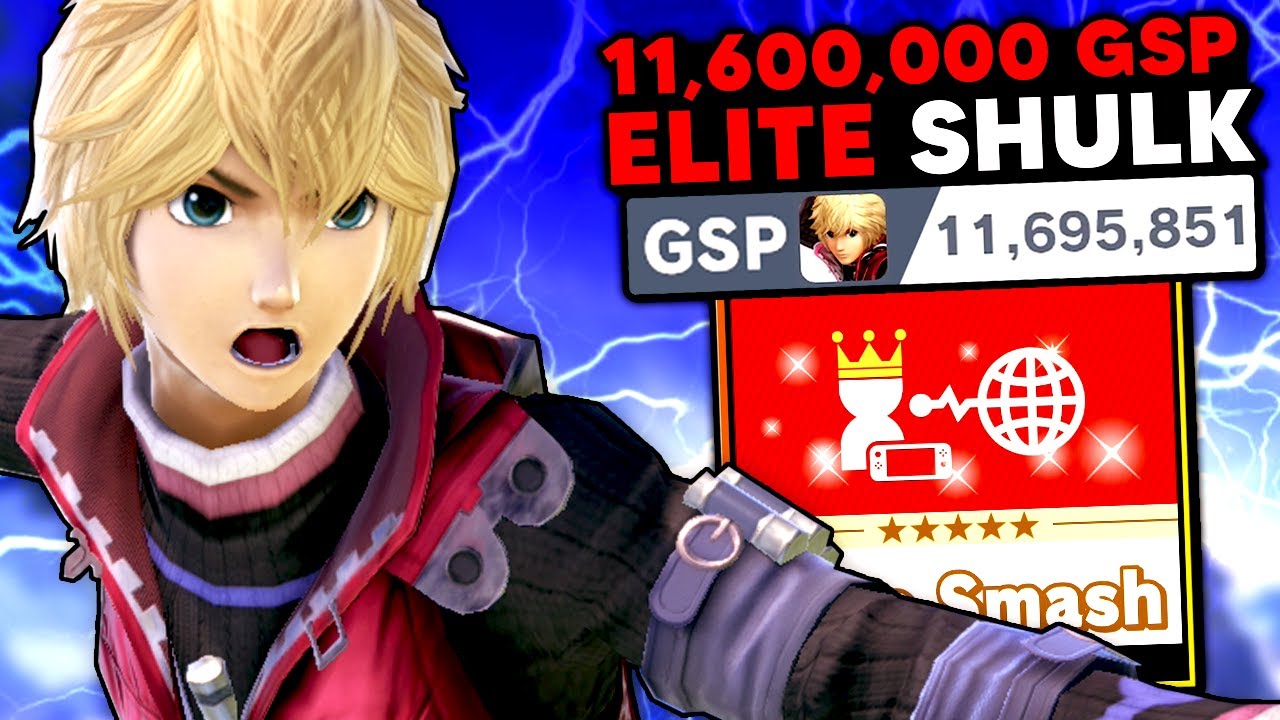 This is what an 11,600,000 GSP Shulk looks like in Elite Smash - YouTube