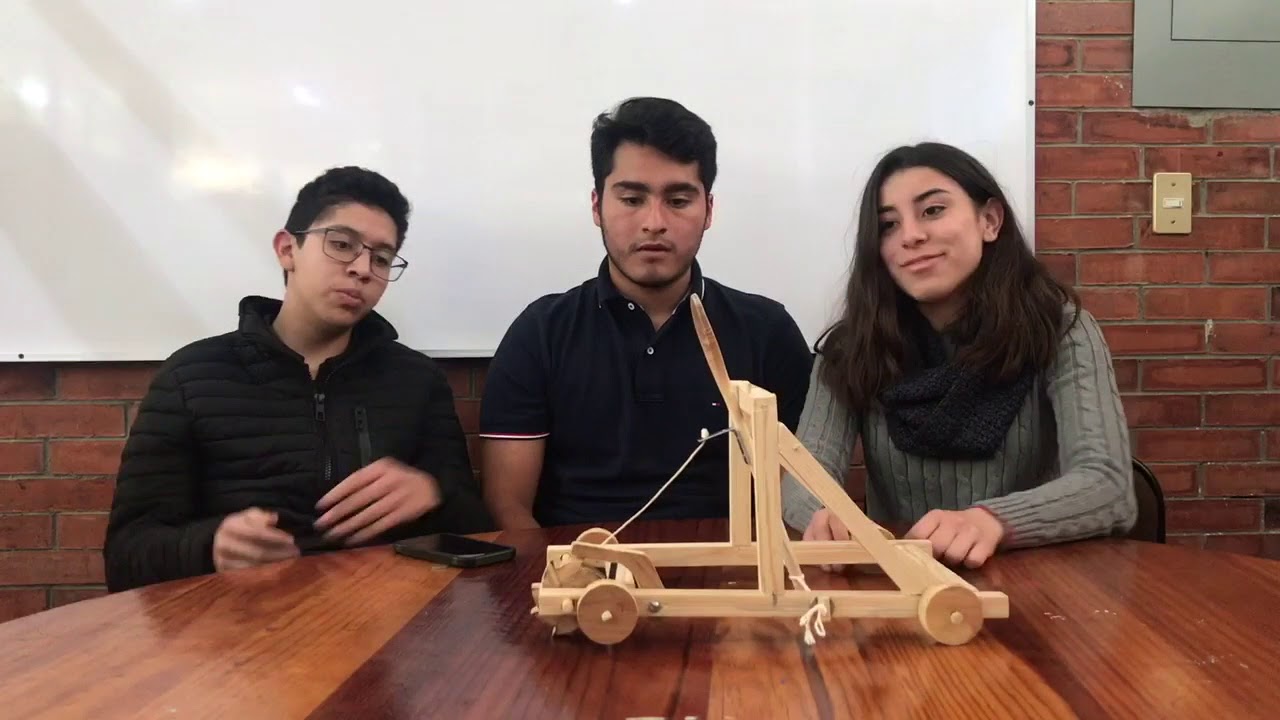 physics torsion catapult - YouTube