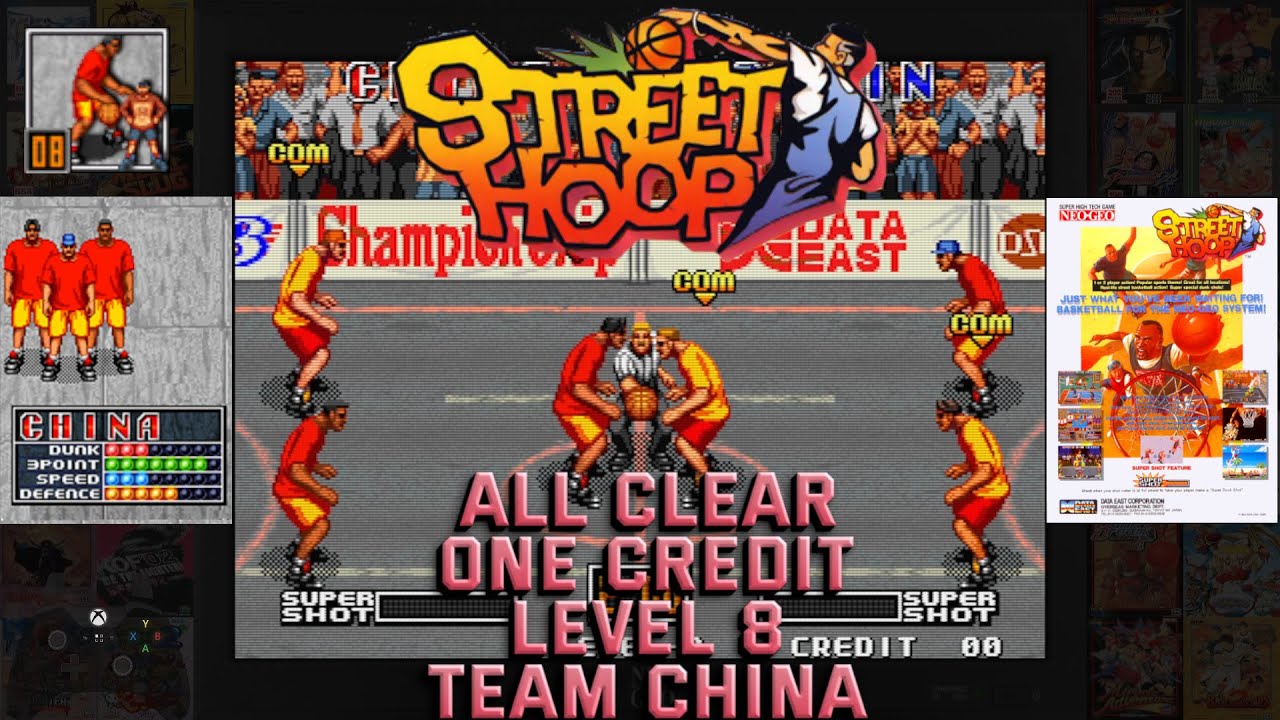 Street Hoop (Arcade) (1cc) (Level 8) (Team China) - YouTube