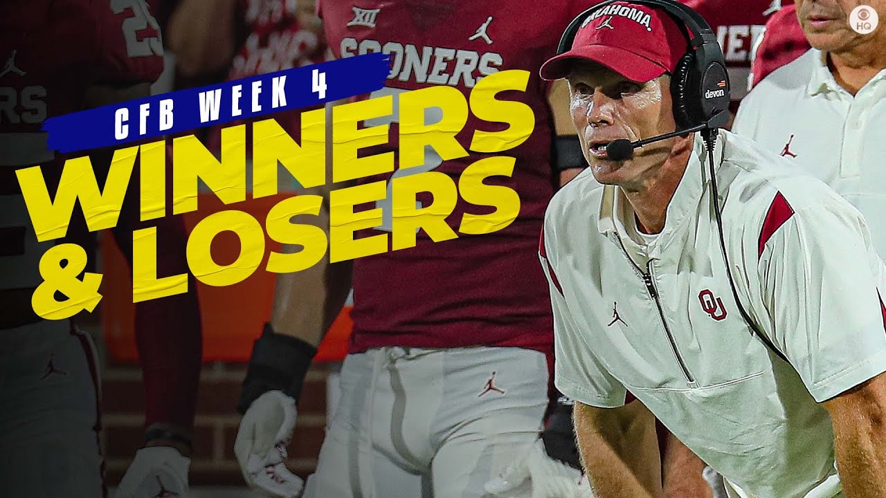 BIGGEST Winners & Losers From College Football's Week 4 Slate I CBS ...