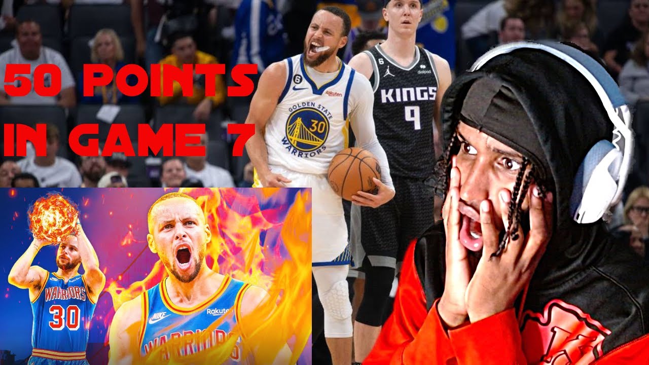 STEPHEN CURRY*BIGGEST HATER* REACTS TO WARRIORS VS KINGS GAME 7! #viral ...