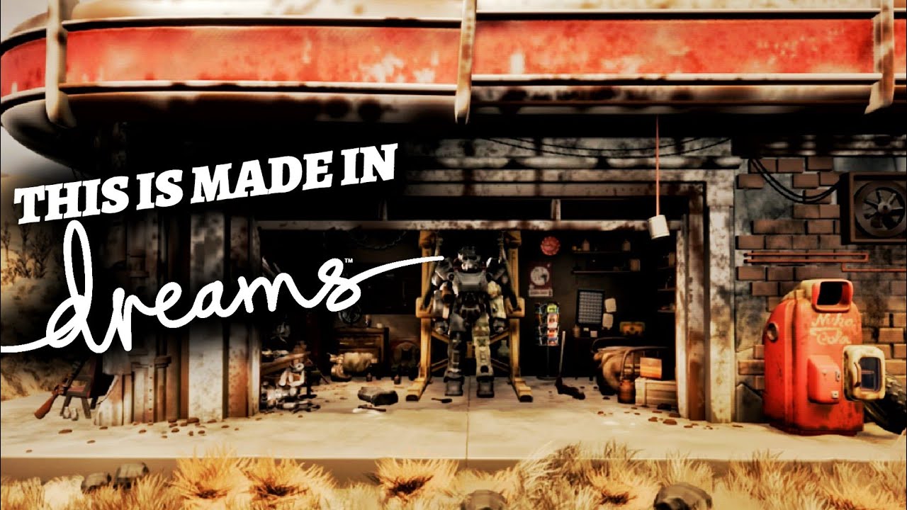 Fallout 4 PERFECTLY remade in Dreams PS4!! - YouTube