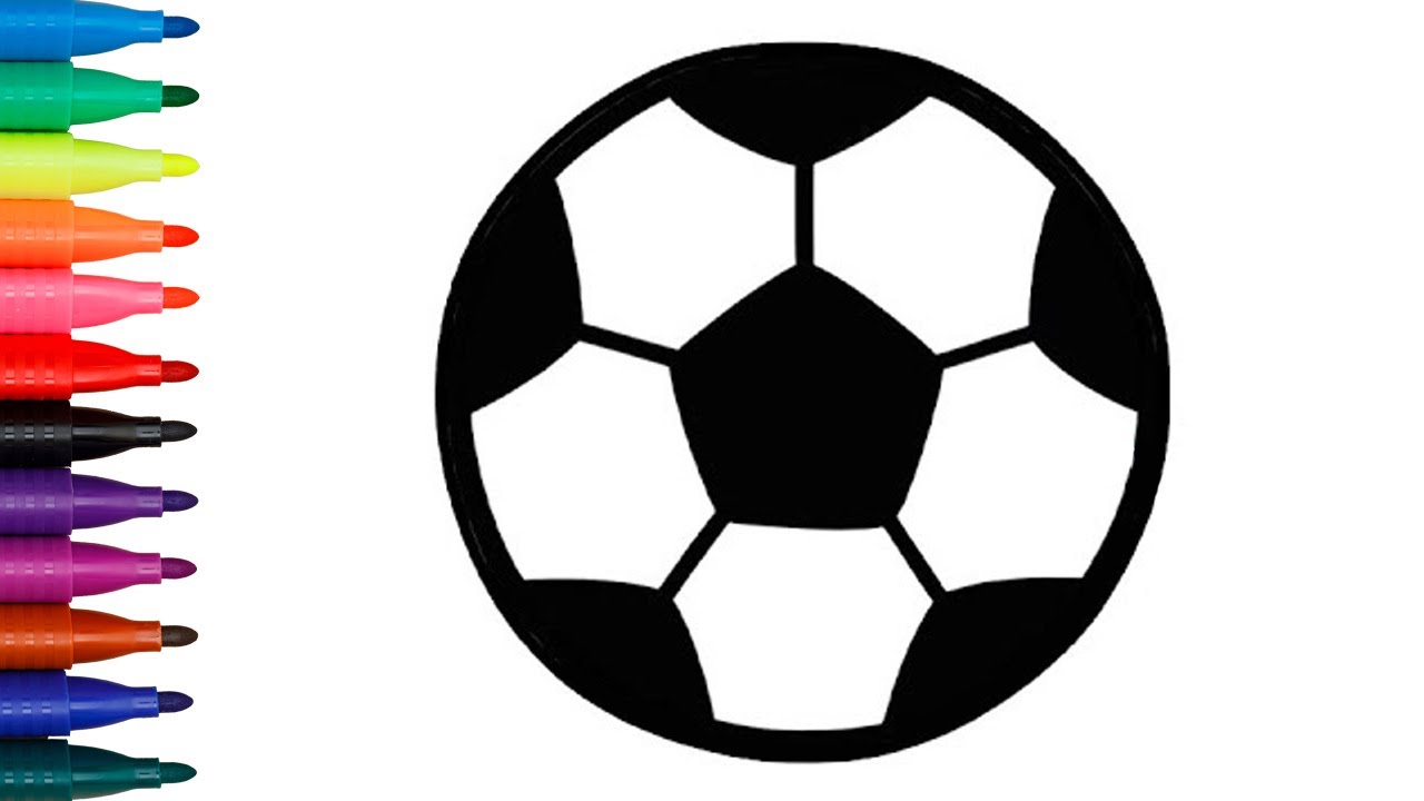 How to Draw Ball For beginners | How To Draw Ball With Rainbow Colors ...