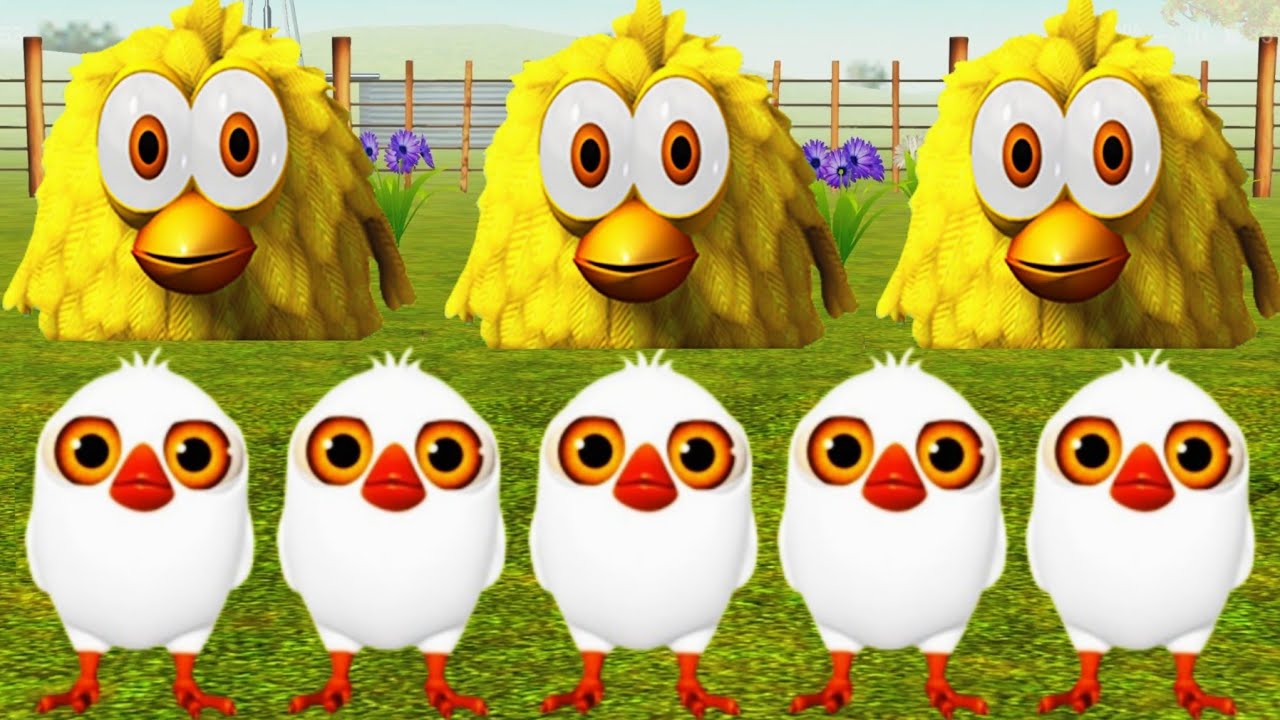 EL Pollito Pi 3D 🐄 los Pollitos Dicen pio pio Android Games Part Best C ...