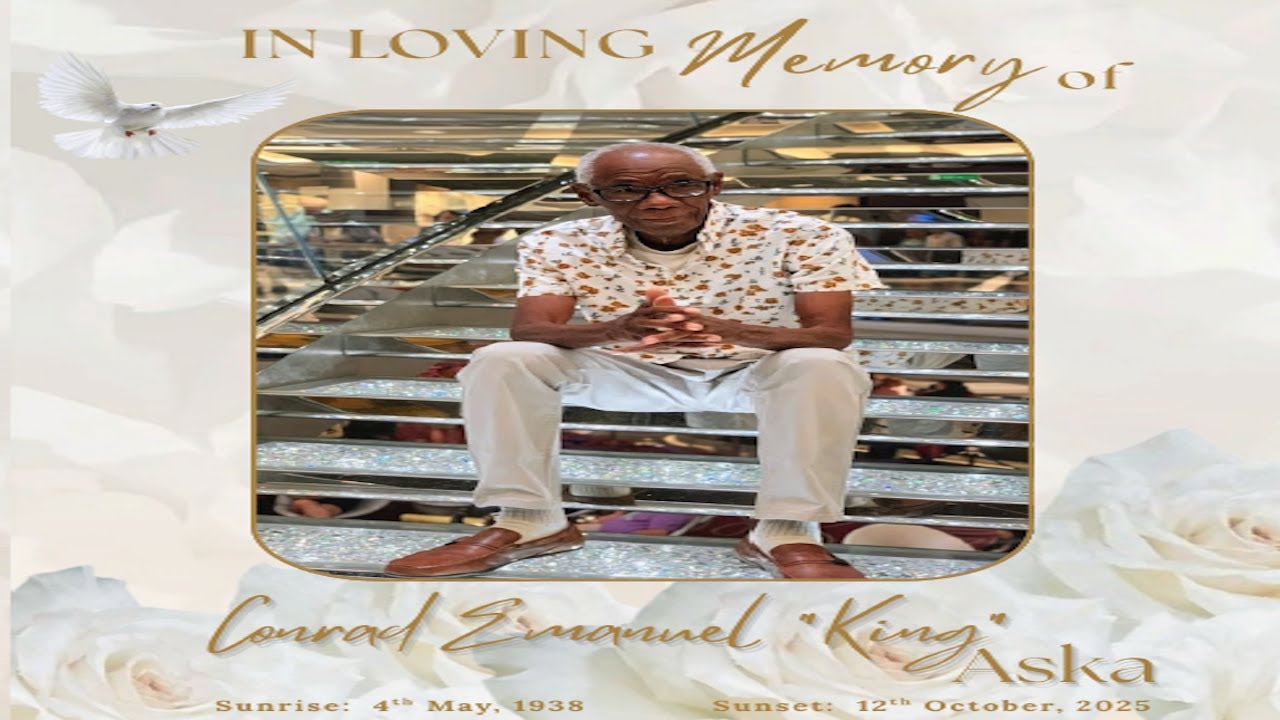 In Loving Memory of Conrad Emanuel "King" Aska - YouTube