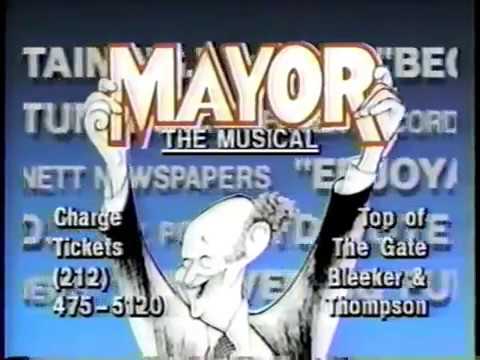 "Mayor the Musical" Commercial, 1985 - YouTube