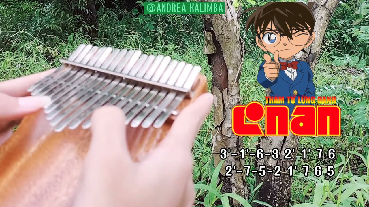 名探偵コナン Detective Conan Main Theme Song | cover kalimba + tabs - YouTube