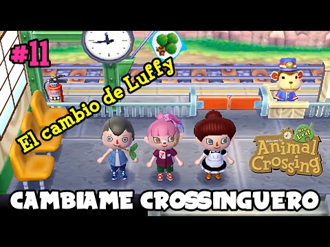 Cambiame Crossinguero #11 | El cambio de Luffy | Animal Crossing New ...