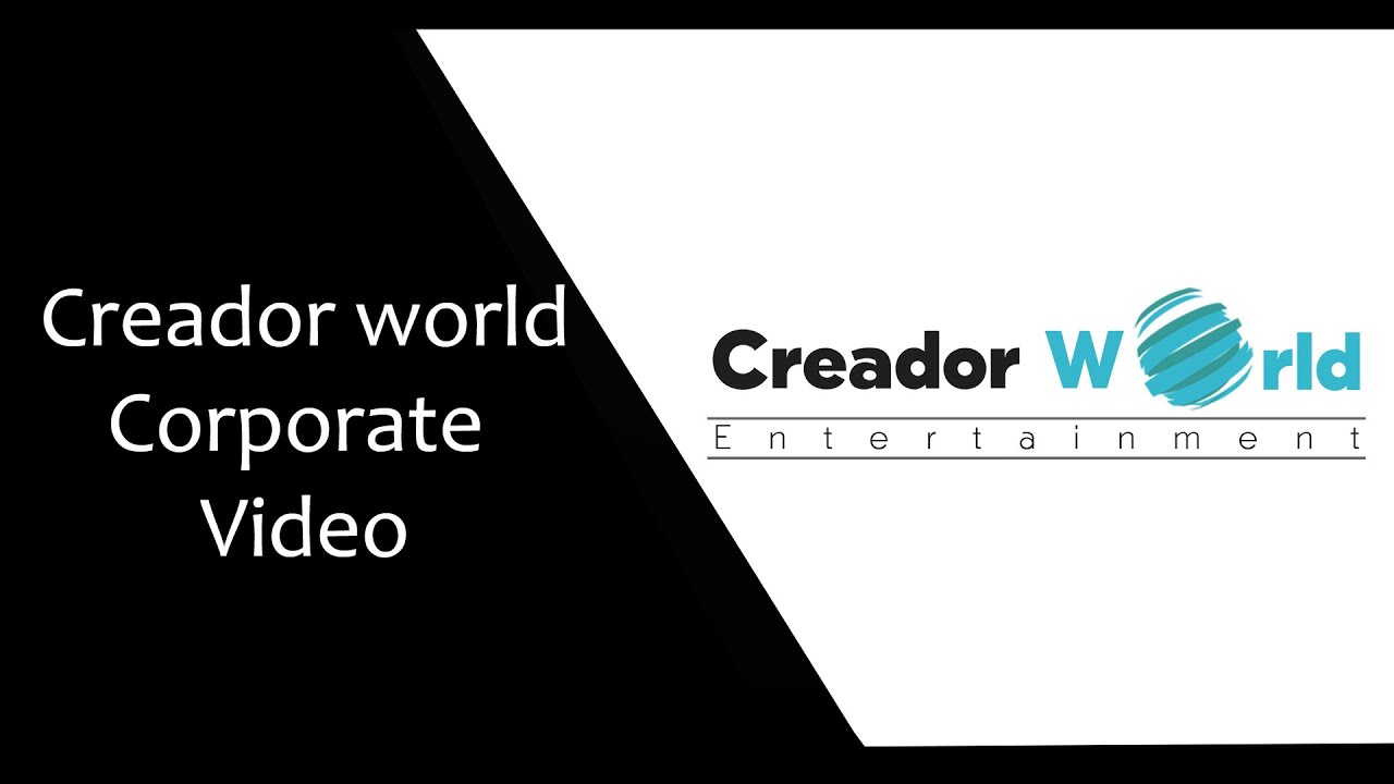 Creador World Entertainment Corporate Video - YouTube