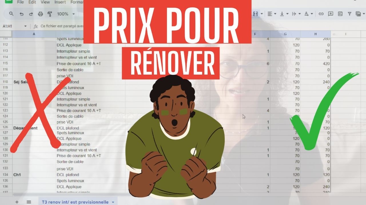 Comment connaître le prix pour rénover un appartement? - YouTube