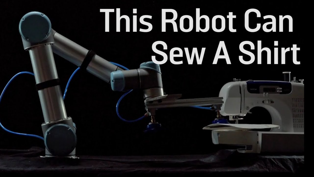 This Robot Can Sew A Shirt - YouTube