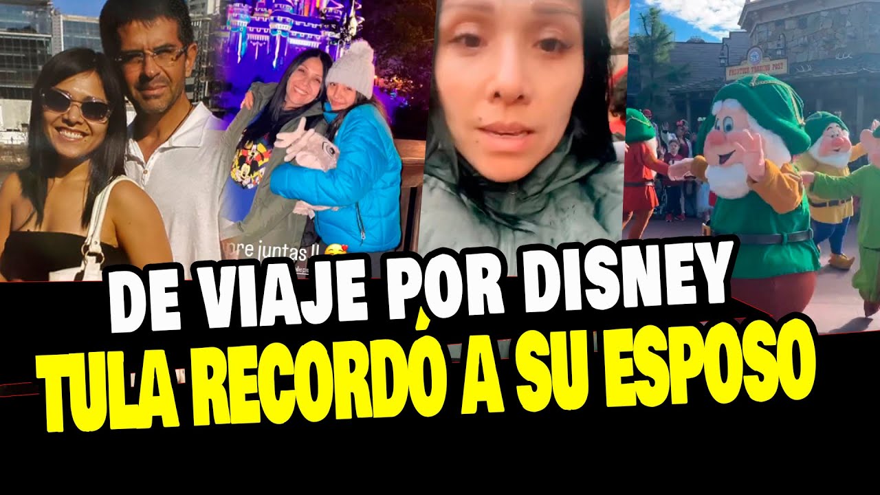 TULA RODRIGUEZ Y SU HIJA RECUERDAN A JAVIER CARMONA EN DISNEY Y ASÍ ...