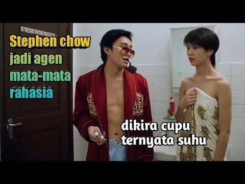 aksi kocak Stephen chow di film from Beijing with love (1994) ||alur ...